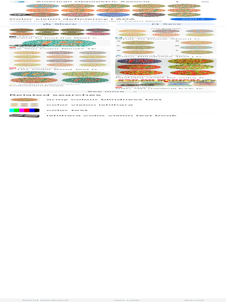 Color Vision Deficiency Overview | PDF