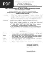 SK Koordinator Dan Pendistribusian MBG SMPN 13 Batam | PDF