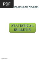 CBN Statistical Bulletin 2023 | PDF | Gross Domestic Product | Consumer ...