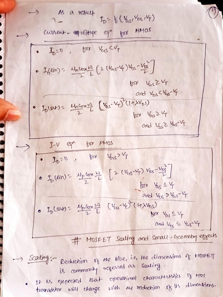 Mosfet Scaling | PDF