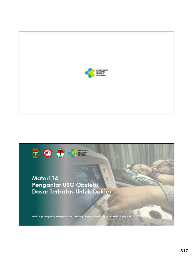 Penggunaan USG Obstetrik Dasar Terbatas | PDF