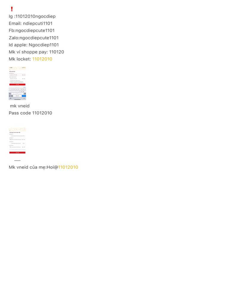 Ig:11012010ngocdiep Email: Ndiepcuti1101 Fb:ngocdiepcute1101 Zalo:ngocdiepcute1101 Id Apple ...