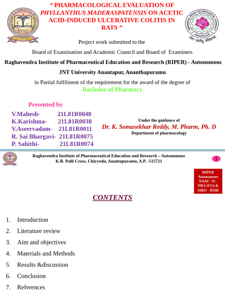 Final PPT 2 | PDF | Colorectal Cancer | Ulcerative Colitis