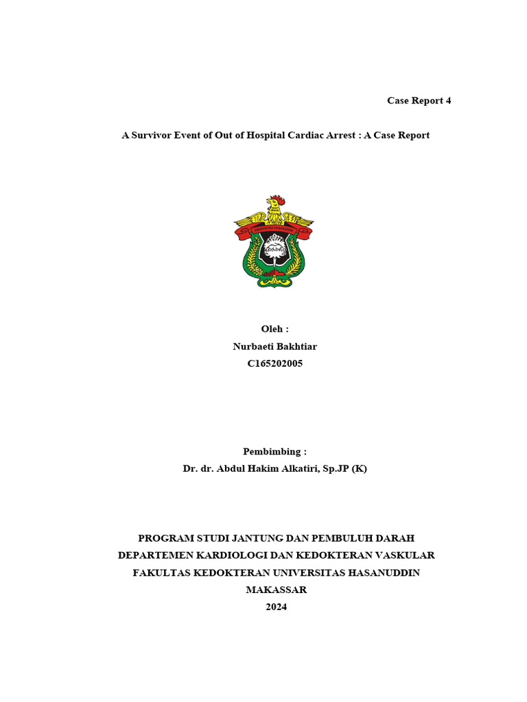 Case 4 OHCA Eti Fix | PDF