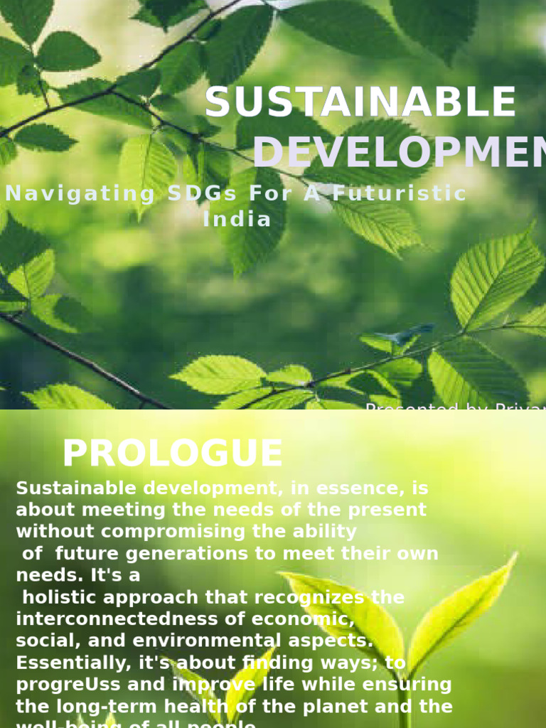 Presentation1 (Priyansh Sahu Class-9th S.H.) | PDF | Sustainability ...