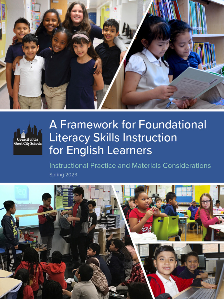 CGCS Foundational Literacy Skills Pub v12 | PDF | Reading Comprehension | Literacy