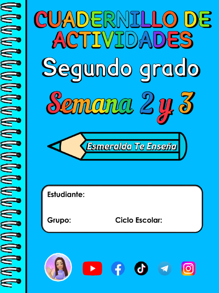 ? 2° S2-S3 - CUADERNILLO DE ACTIVIDADES ? Esmeralda Te Enseña ? ANEXOS? | PDF | Sentidos