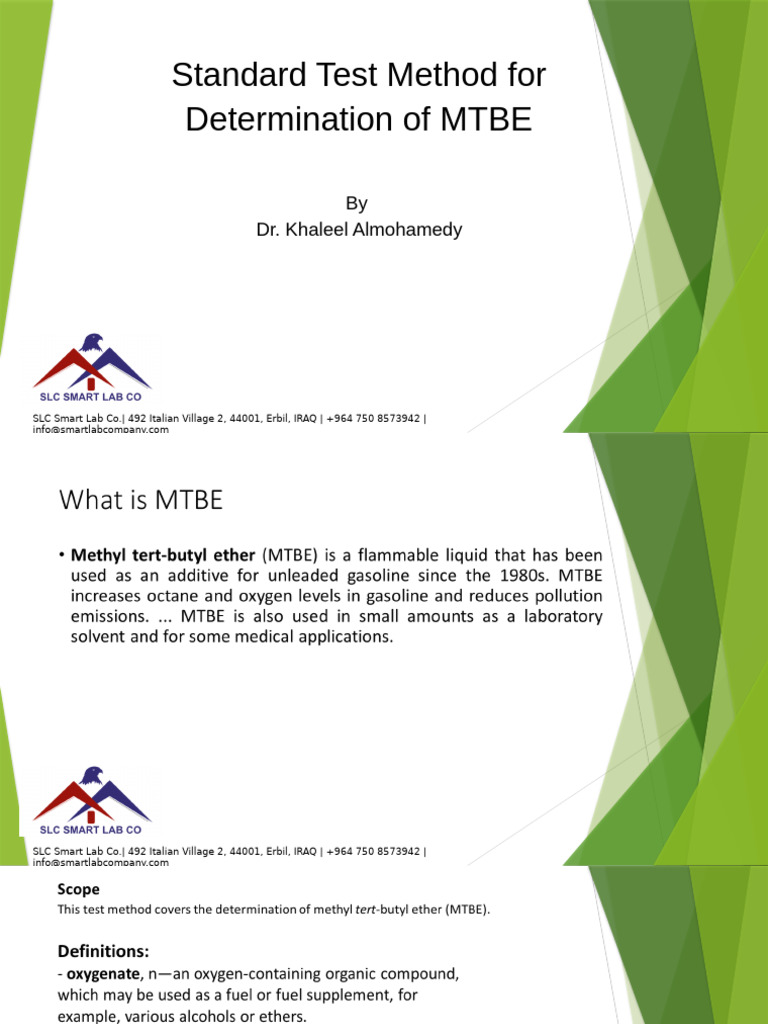 MTBE | PDF