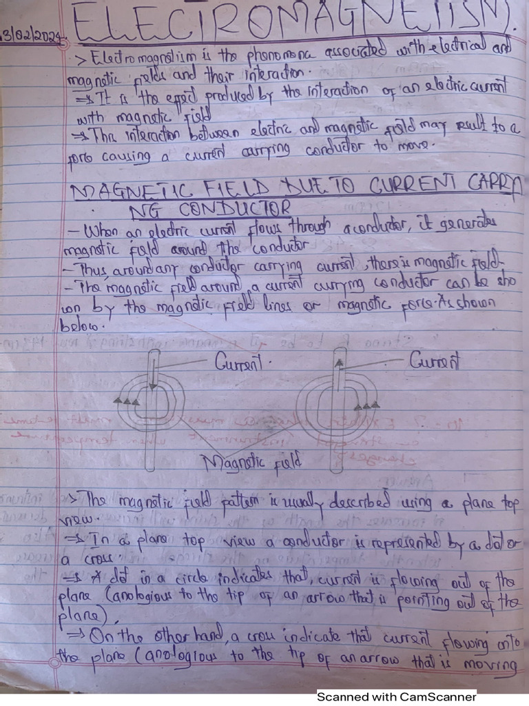 Electromagnetism Form Four | PDF