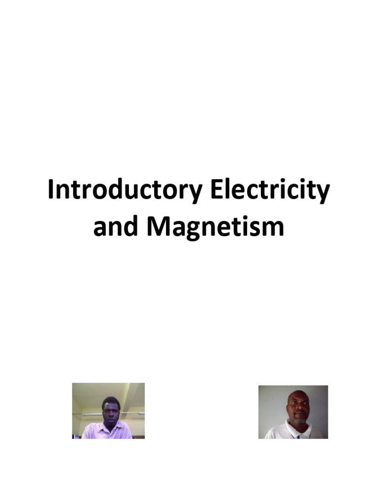 Electricity and Magnetism | PDF | Electric Charge | Voltage
