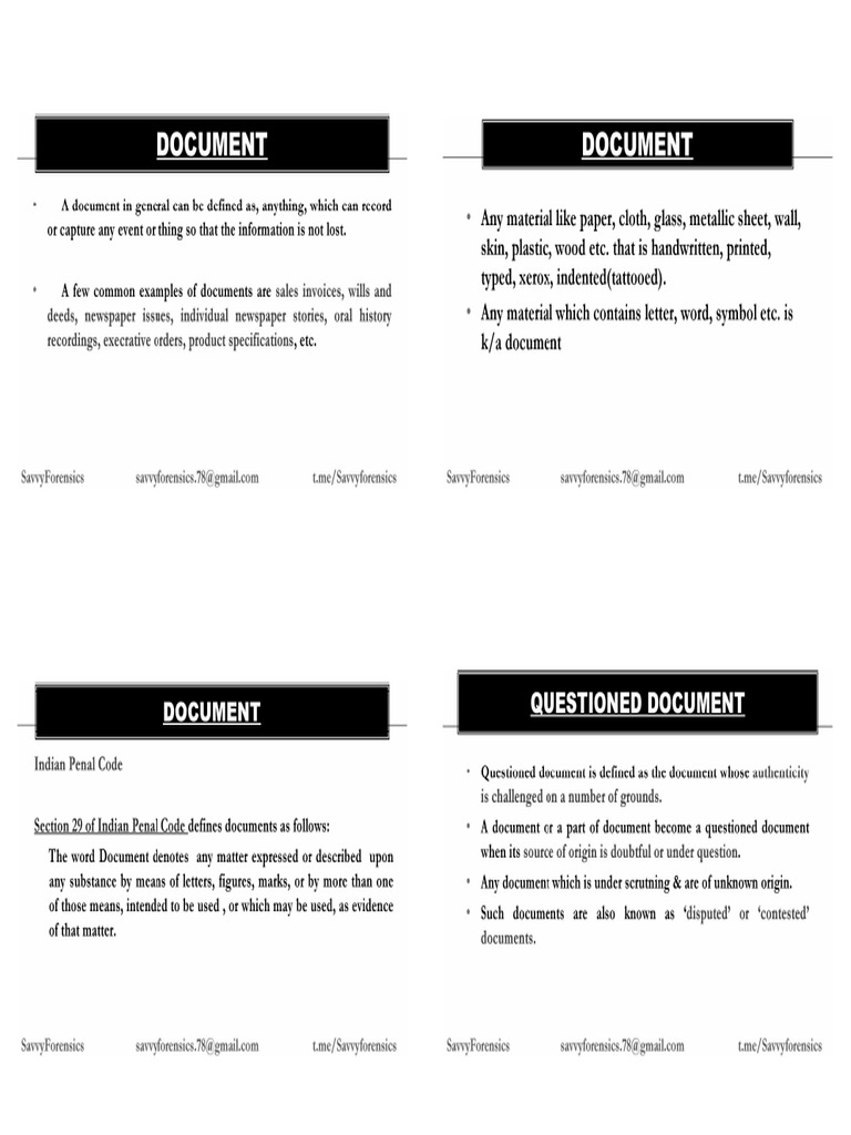 Question Document | PDF