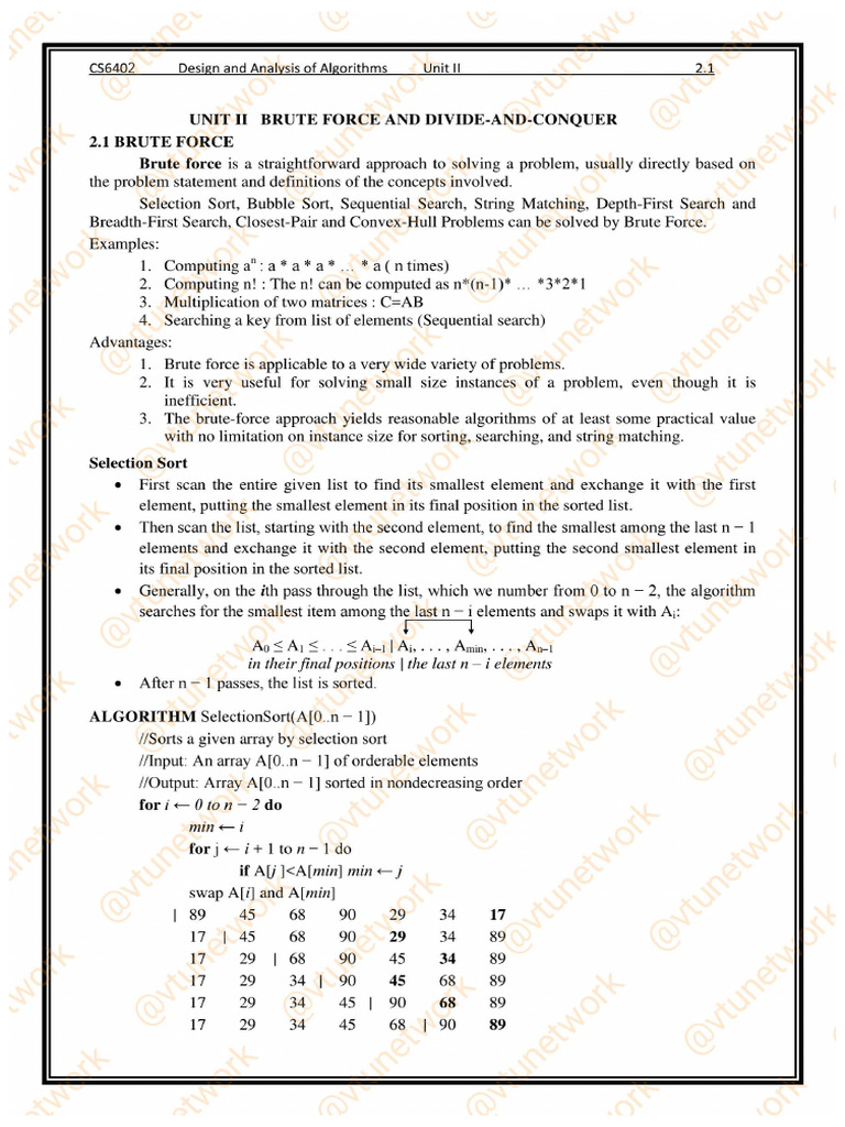 ADA Module 2 Simplified | PDF