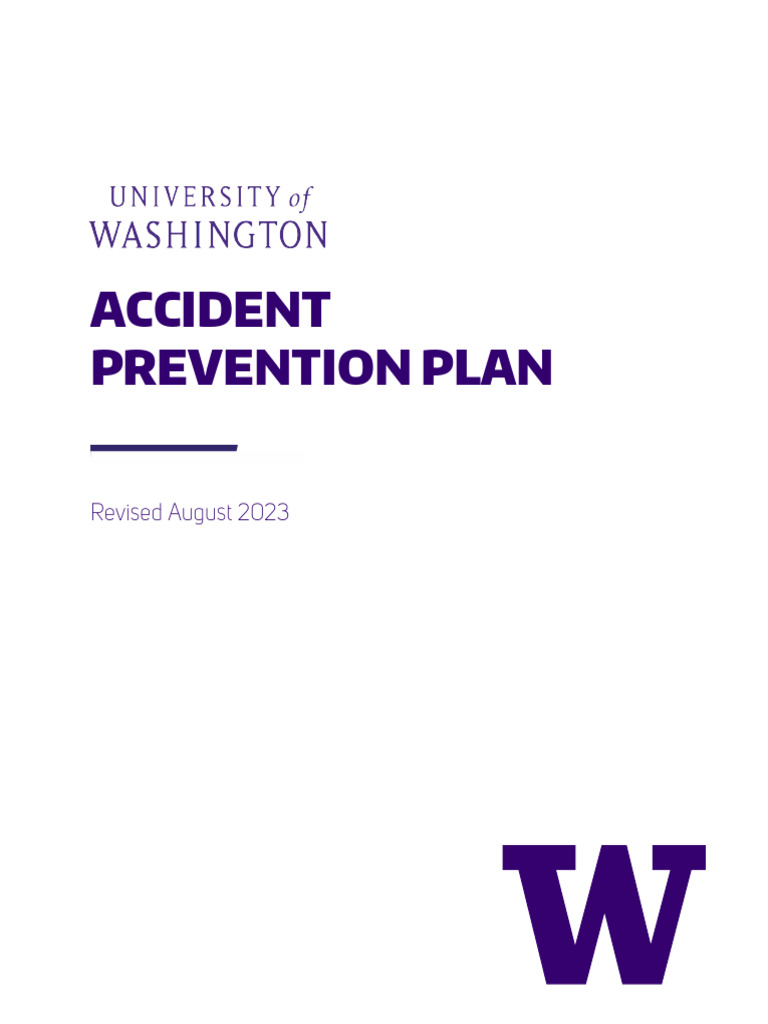 Accident Prevention Plan | PDF | Occupational Safety And Health | Safety