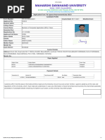 MDU Reappear Form Instructions 2024 | PDF