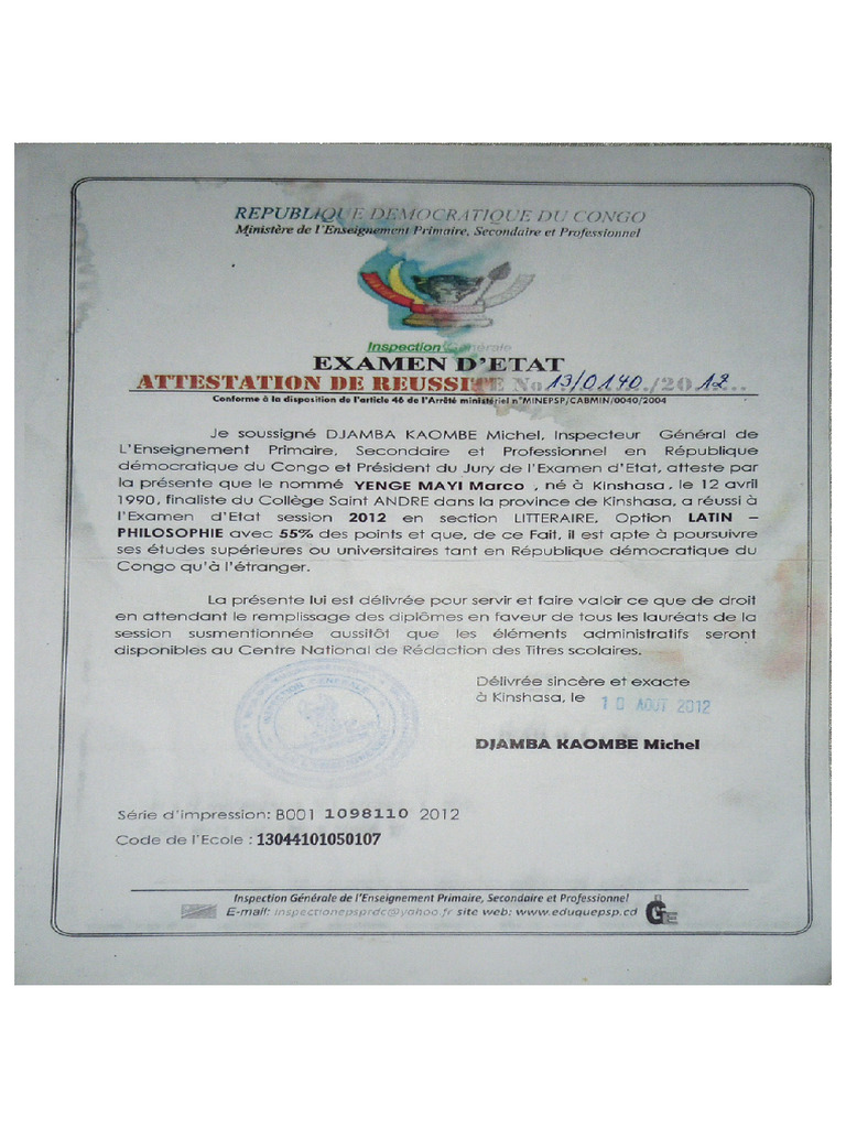 PDF Attestation | PDF