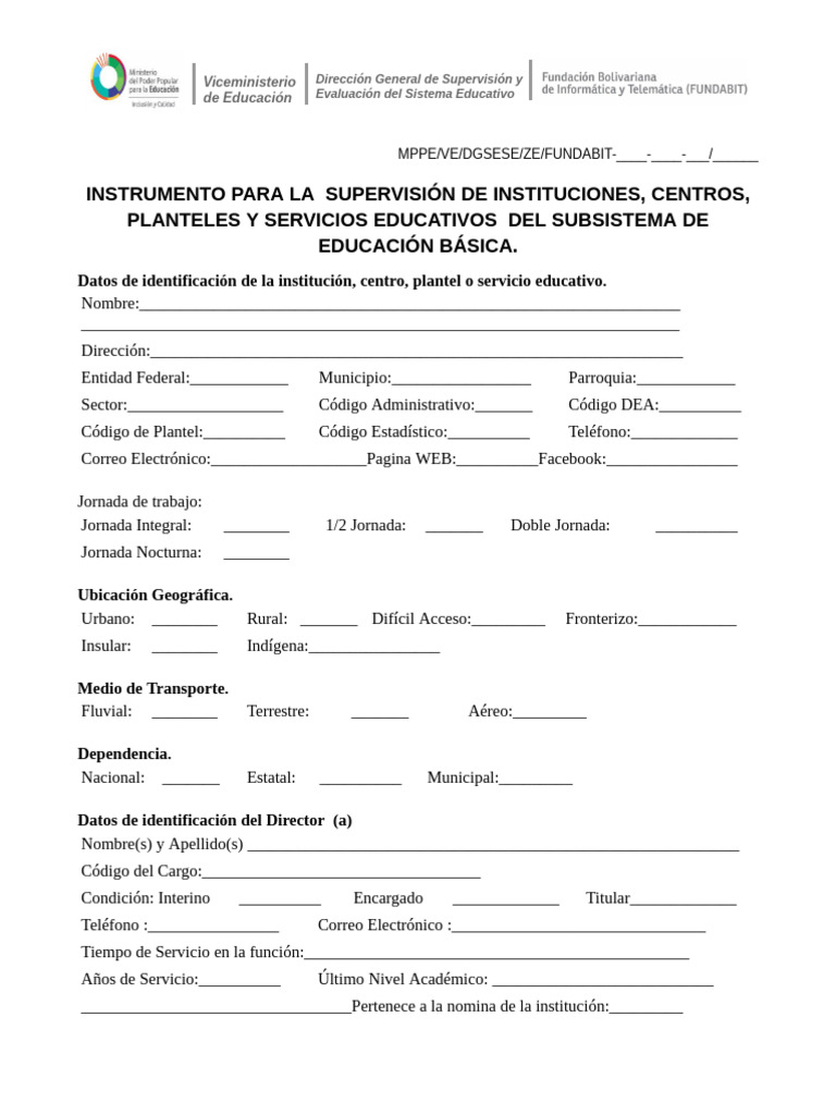 2 Instrumento Visita Cbit | PDF | Informática