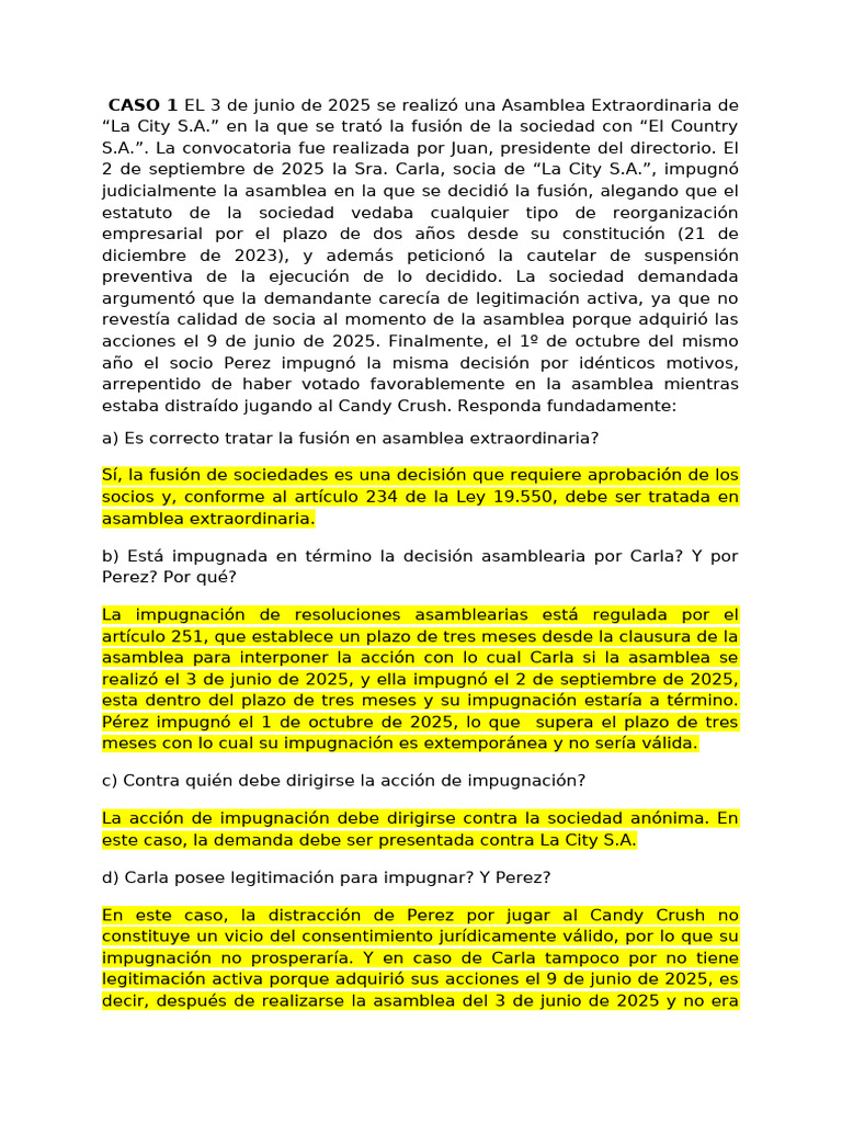 Casos Asamblea 1 | PDF | Gobierno