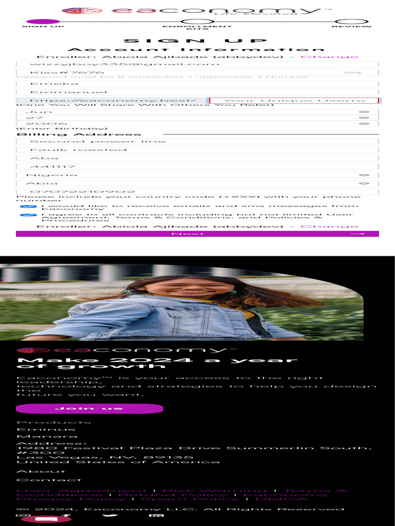 Welcome Eaconomy | PDF