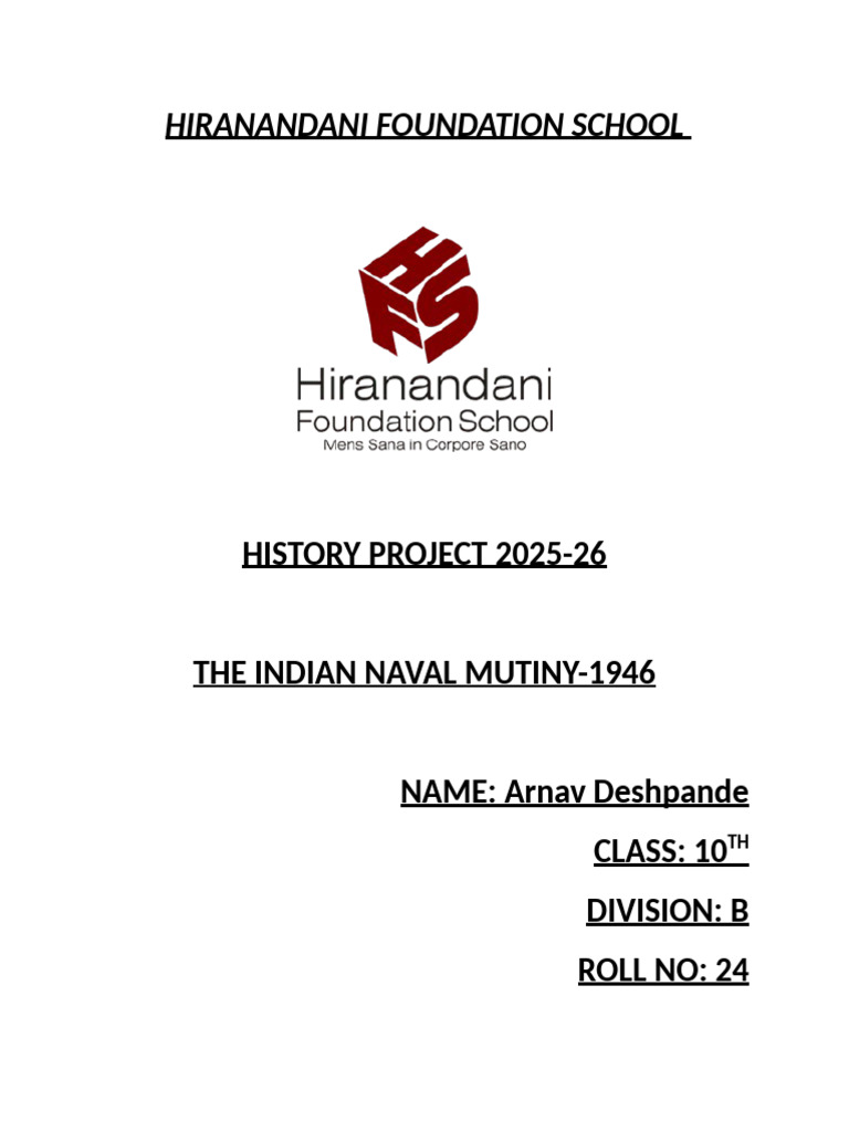 Project Information Topic Coverpage | PDF