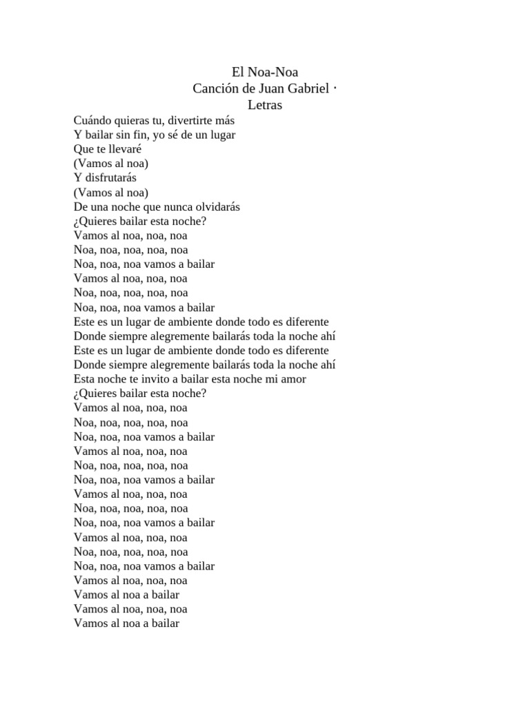 El Noa | PDF