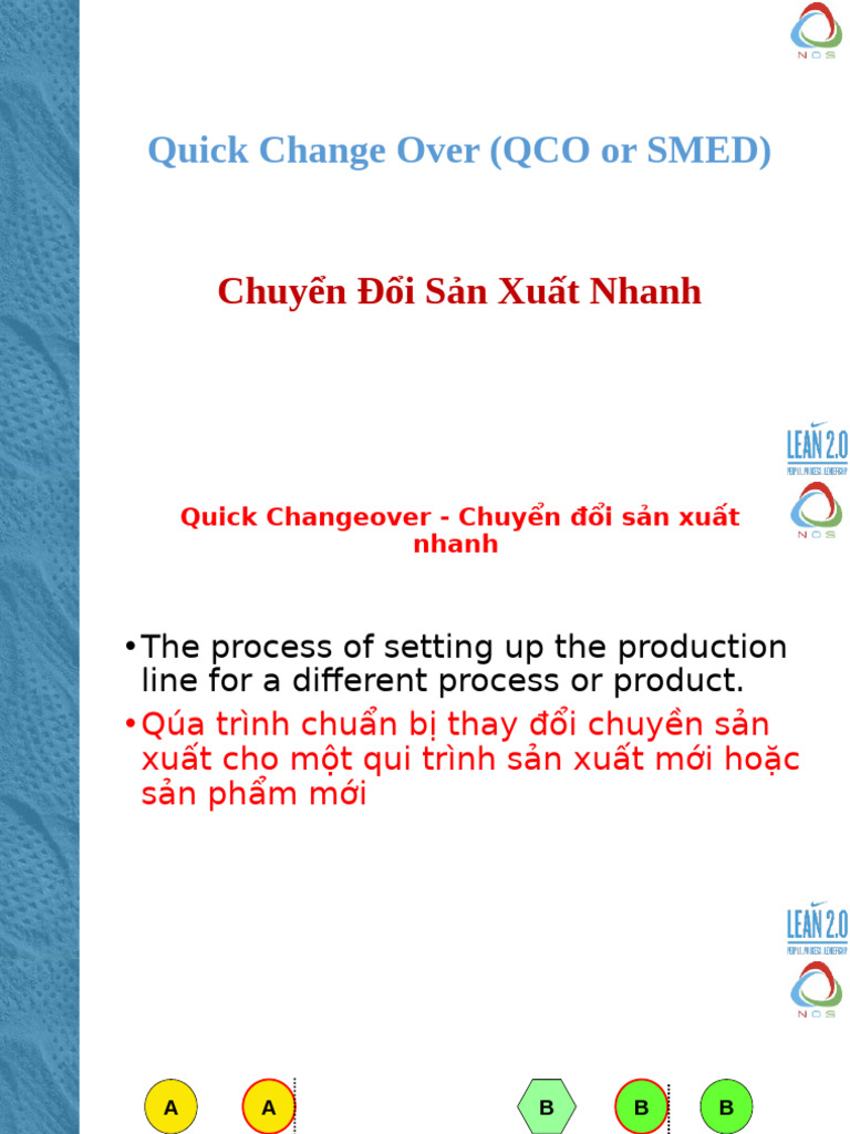 Quick Change Over - Kaizen | PDF