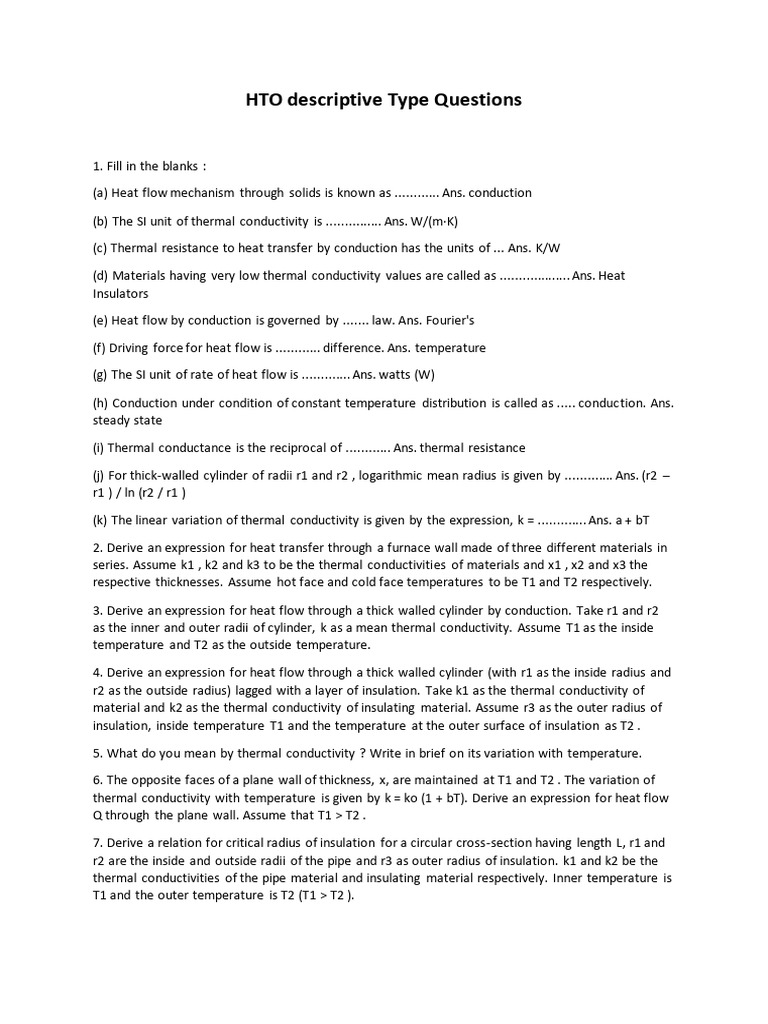 Heat Transfer Operations | PDF | Heat Transfer | Thermal Conduction