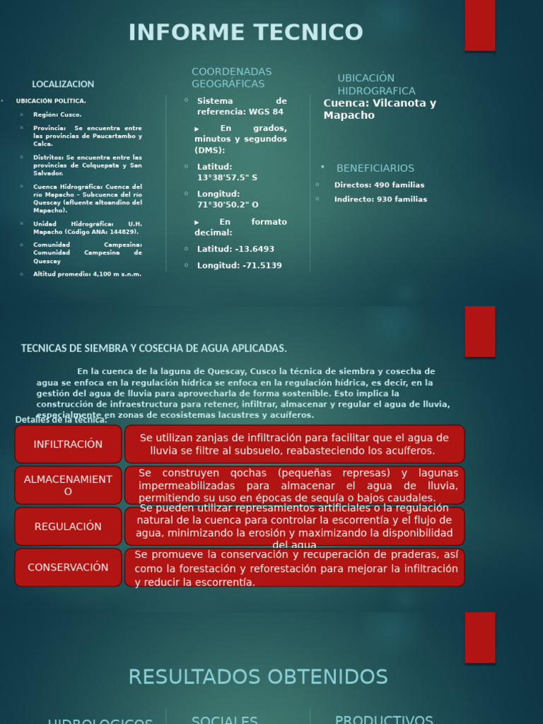 Diapos Expo | PDF | Agua | Cuenca de drenaje