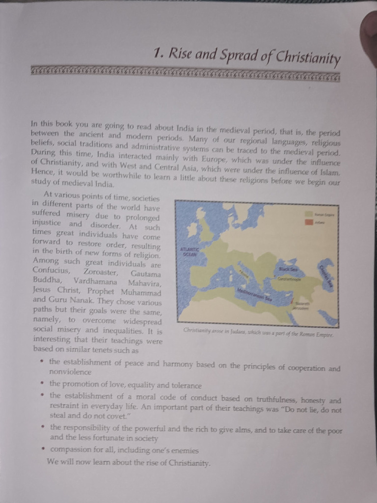 Rise and Spread of Christianity | PDF