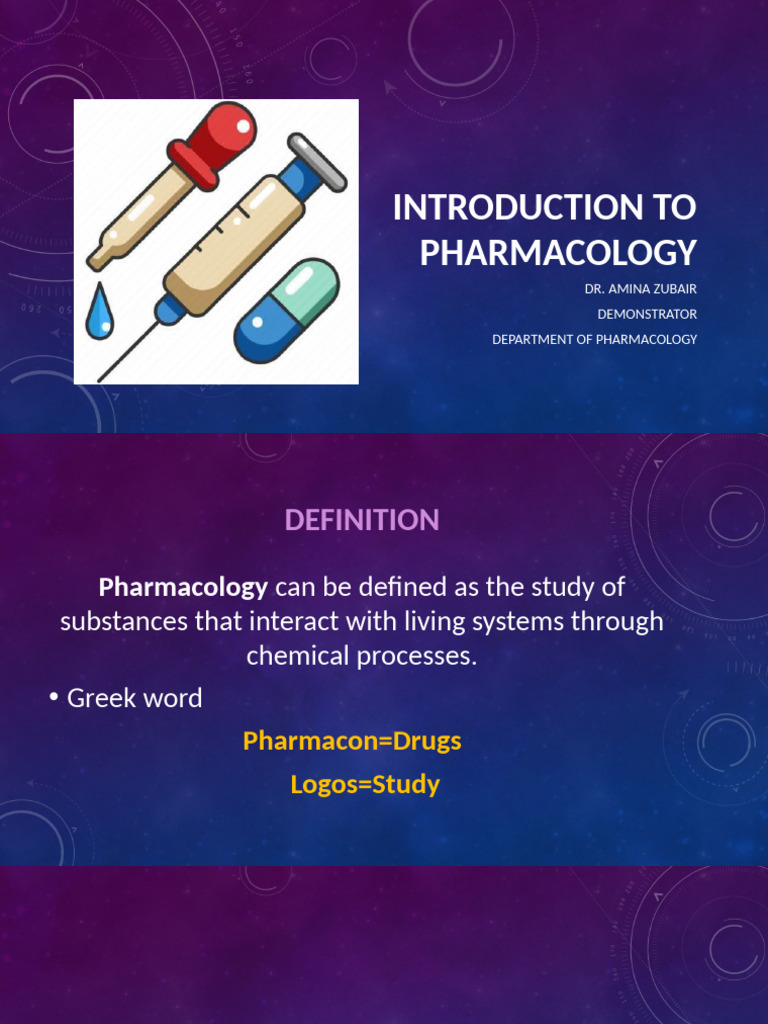 Introduction To Pharmacology | PDF | Pharmacology | Resin
