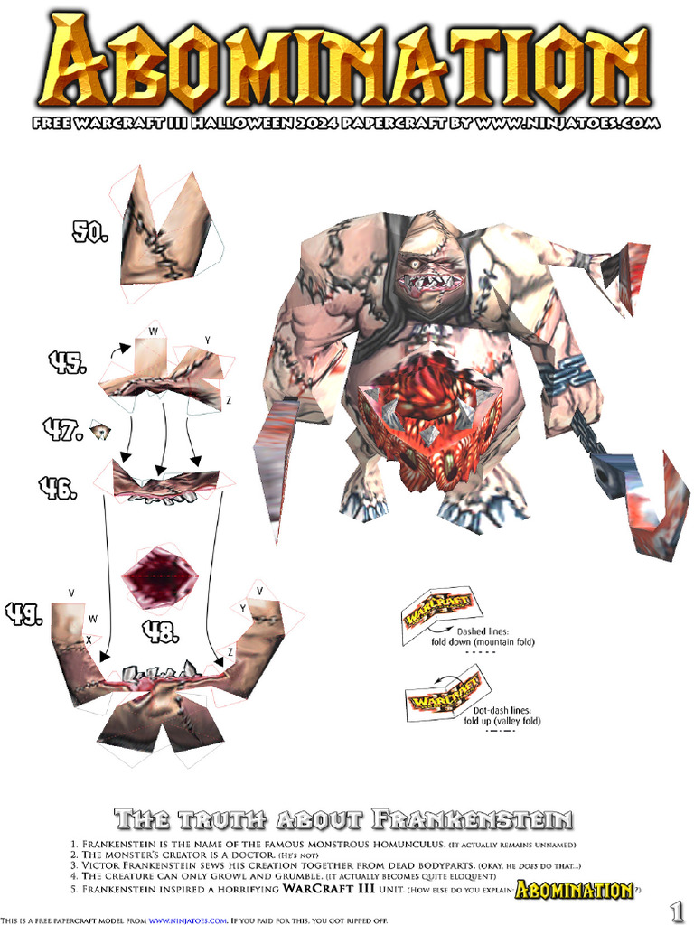 WC 3 Abomination | PDF