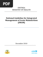 IMAM Guidelines for MAM and SAM Management | PDF | Malnutrition ...