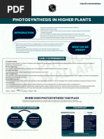 Photosynthesis in Higher Plants Notes | PDF | Photosynthesis | Chloroplast