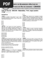 IDECAN - 2017 - CBM-DF - Soldado Operacional - Português e Matemática | PDF