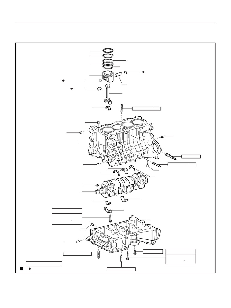1ZZ-FE/3ZZ-FE Engine Components Guide | PDF | Piston | Mechanical ...