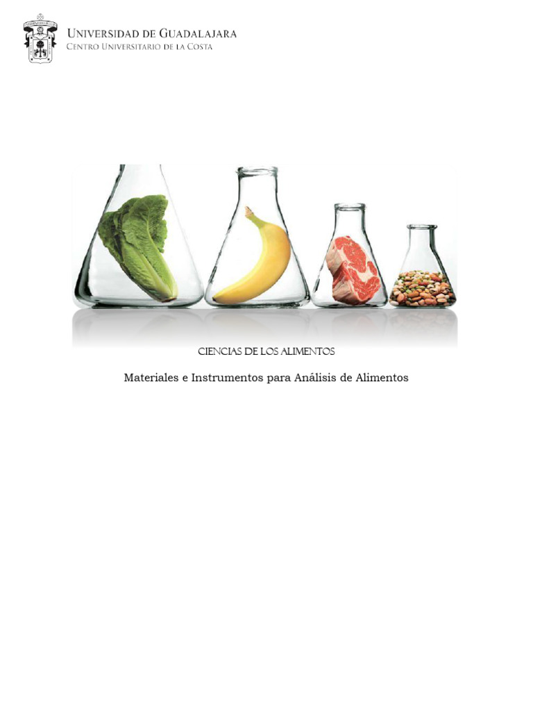 Tarea. Ciencias de Los Alimentos Material e Instrumentos | PDF | Alimentos