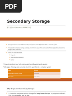 Secondary Storage - IGCSE Computer Science Revision Notes | PDF ...