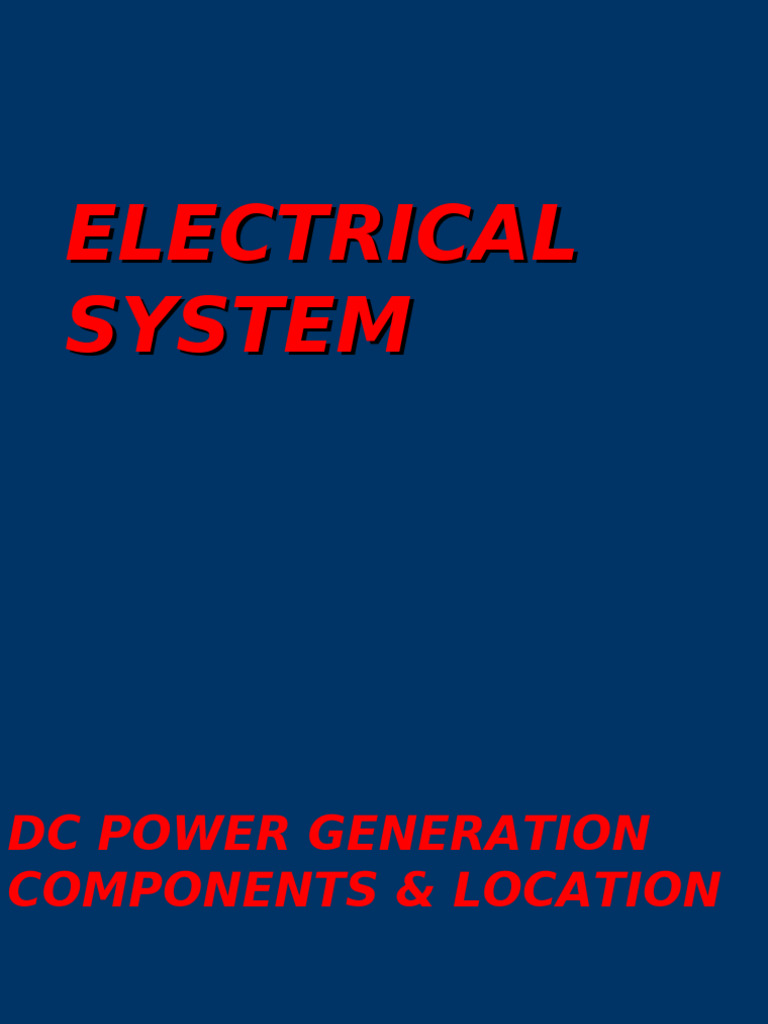 24 Electrical System Dig | PDF | Power Inverter | Electric Generator