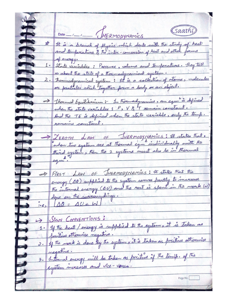 11 Thermodynamics | PDF