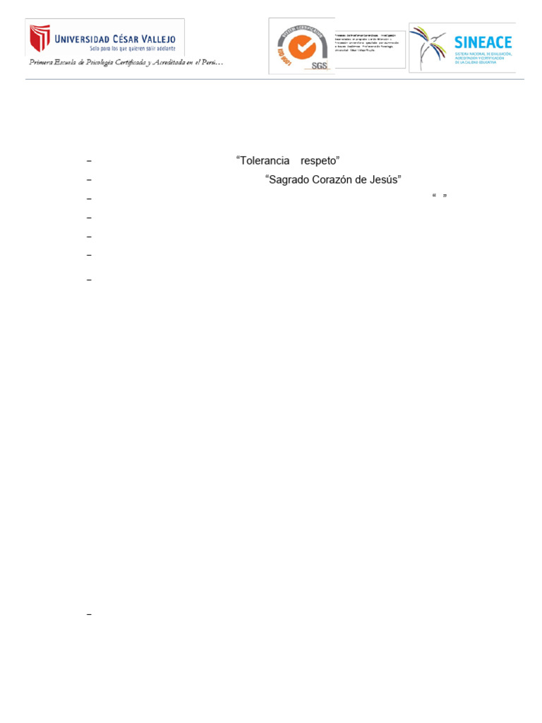 Sesión N°1 de RSU - Paita | PDF | Derechos humanos | Tolerancia