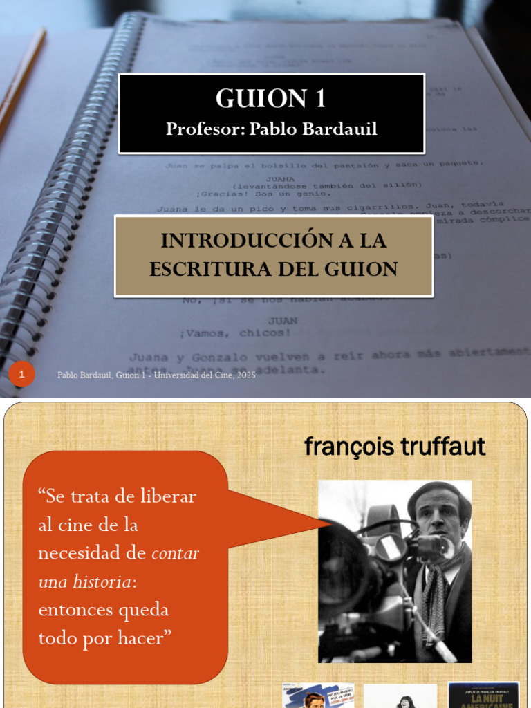 Introducción a la escritura de guiones | PDF