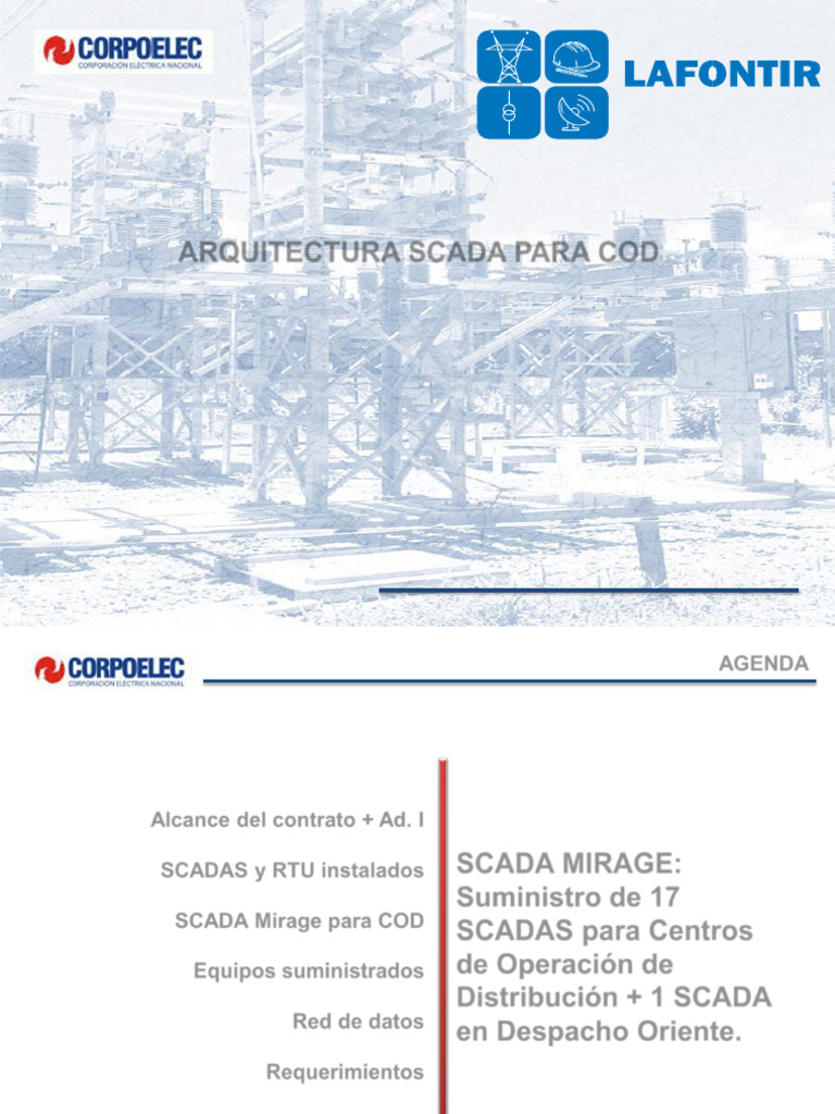 Presentación Red SCADA | PDF | Scada | Servidor (Computación)