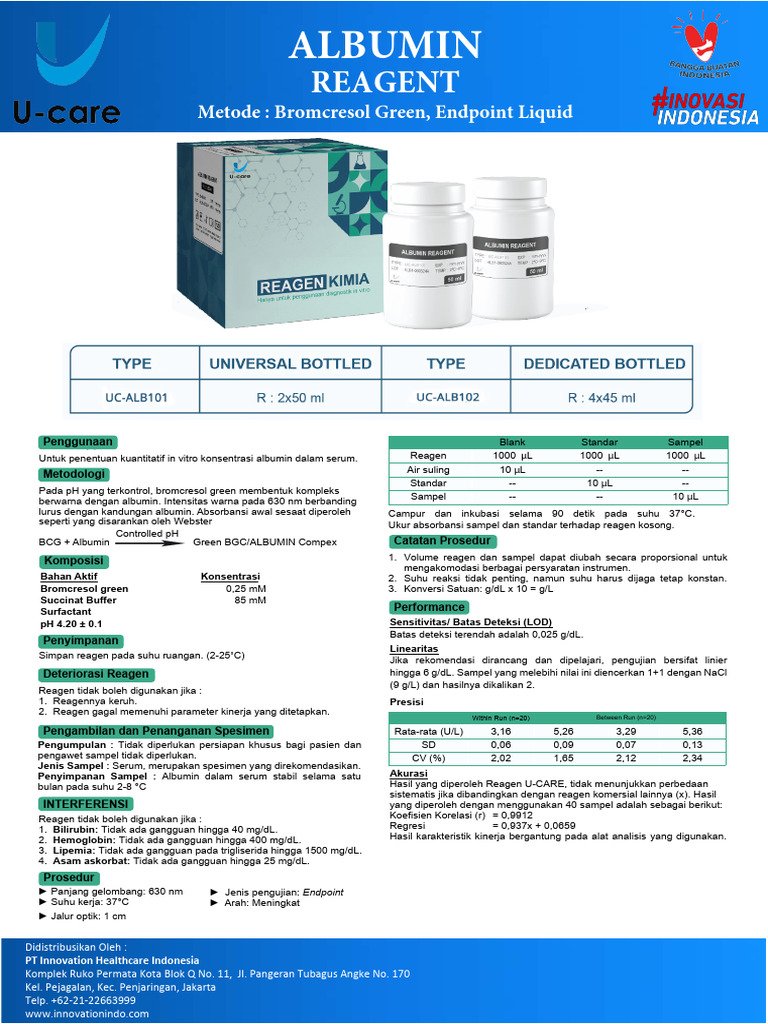 Albumin Ver IHI | PDF