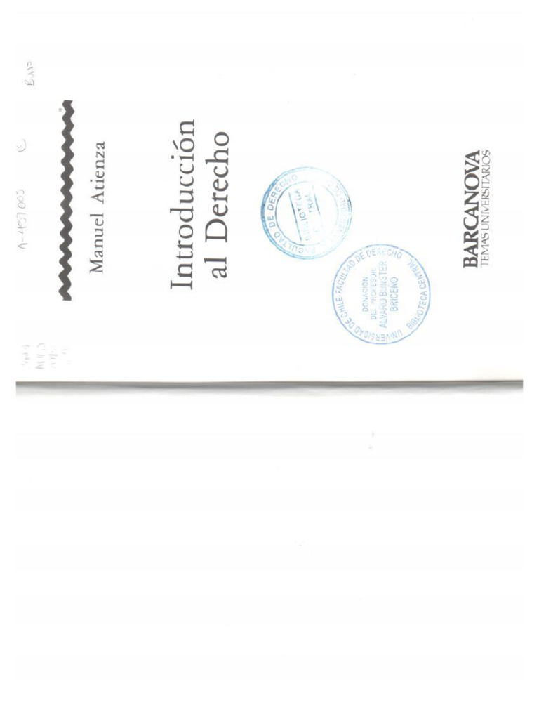 Atienza, Manuel - Introducción Al Derecho | PDF