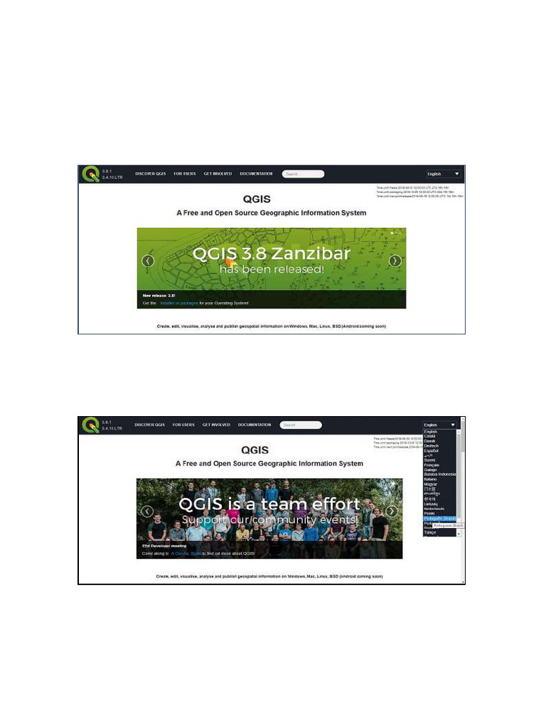 Tutorial Instalação Básica Do QGIS | PDF