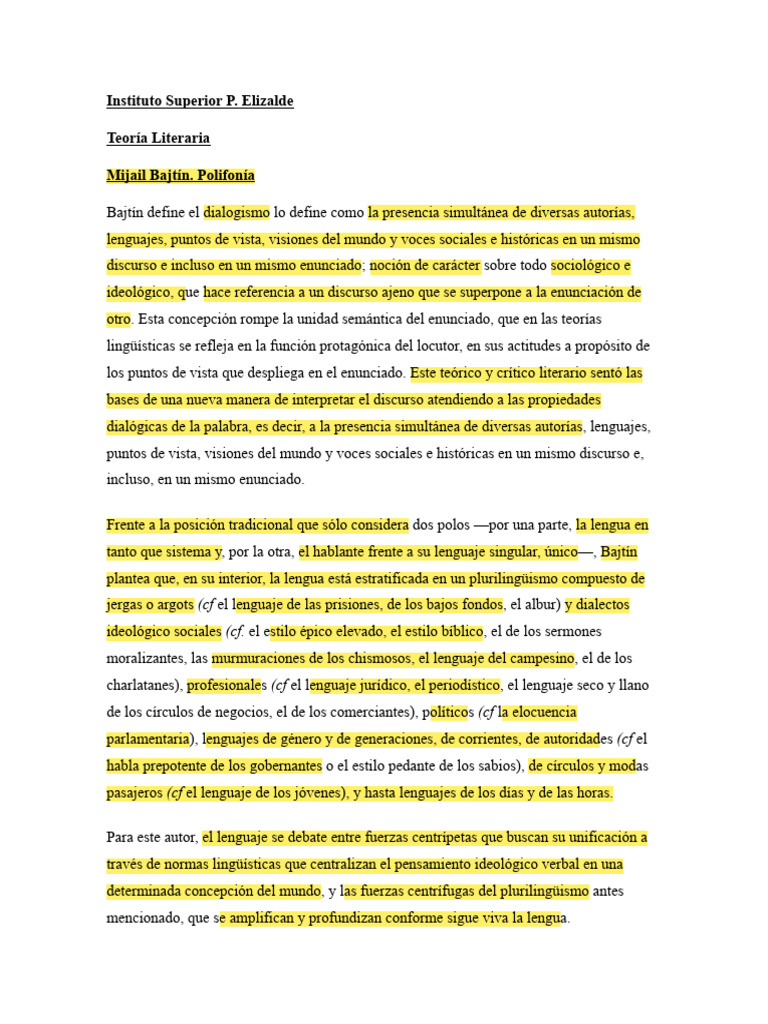 Polifon A | PDF | Palabra | Autor