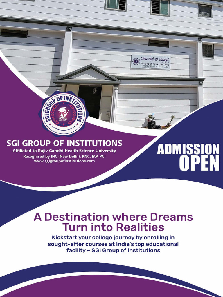 SGI Institutions Brochure | PDF