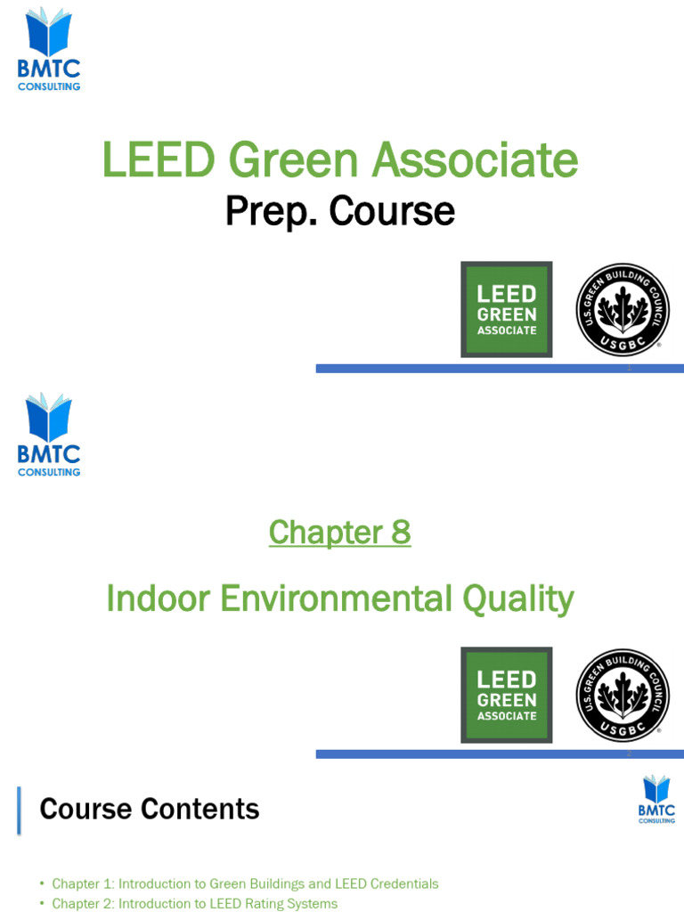 Indoor Environmental Quality in LEED | PDF | Ventilation (Architecture ...