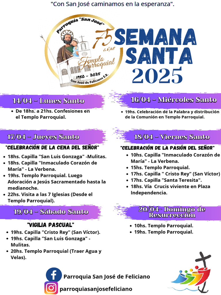 Parroquia San José de Feliciano - 20250412 - 134516 - 0000 | PDF