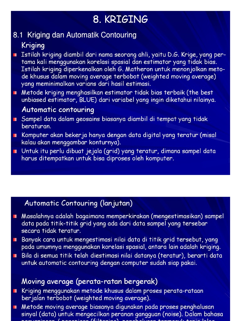 Kriging | PDF