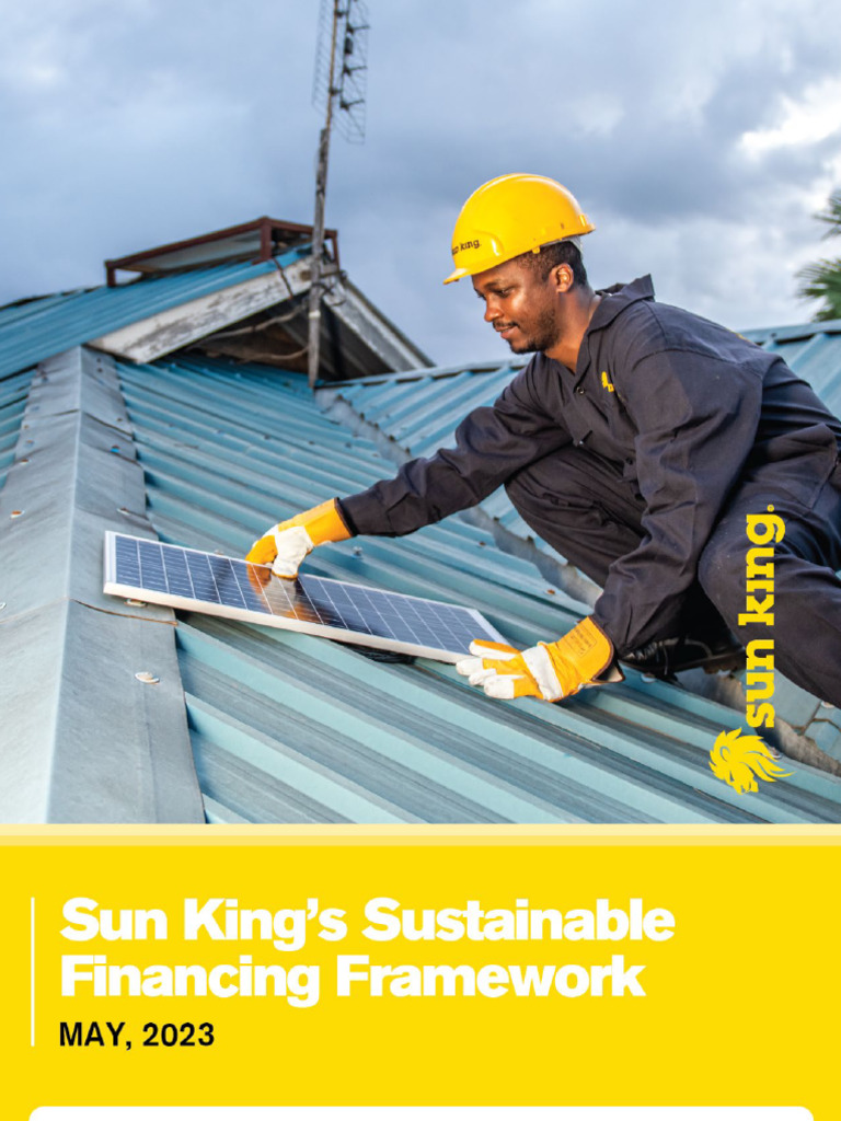 Sun Kings Sustainable Financing Framework | PDF | Electronic Waste ...